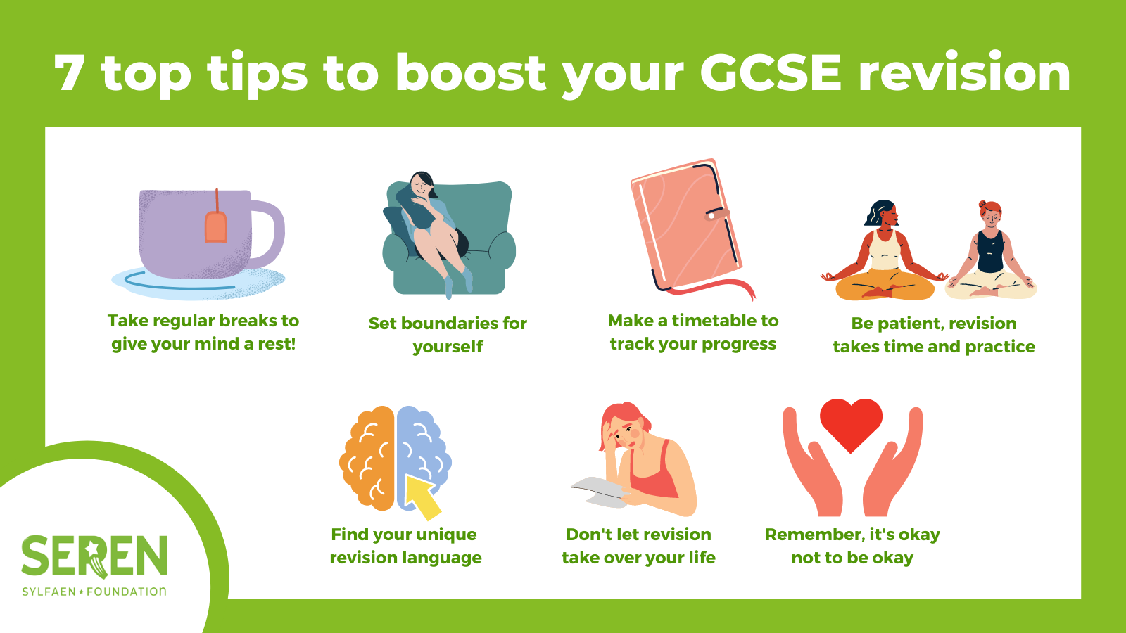 7 top tips to boost your GCSE revision | Seren Network Blog